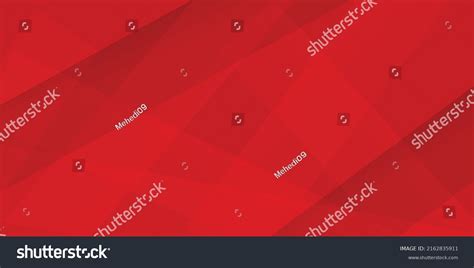 Modern Red Abstract Background Presentation Design Stock Vector