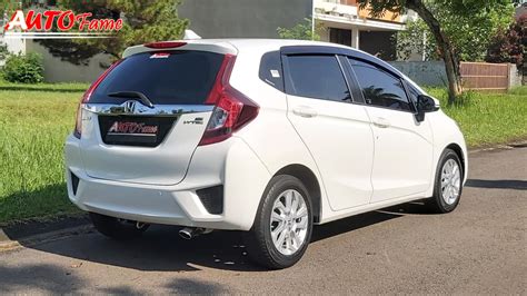Honda All New Jazz GK5 1 5 S AT CVT 2018 White On Black Full Original
