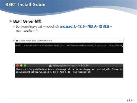 BERT Install Guide BERT Install Guide Conda Conda