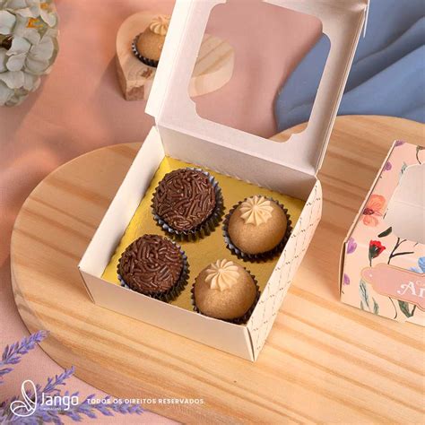 Caixa Para Doces Visor e Berço Linha Carinho Pct C Unid Jango Goldpack Rio