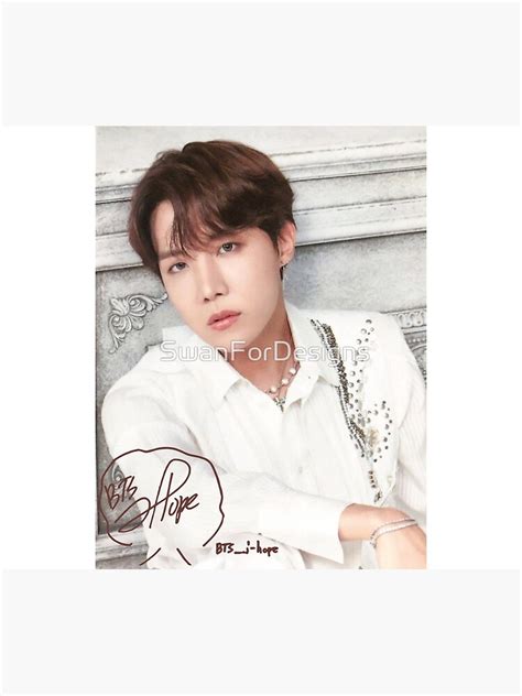 Bts Jung Ho Seok Poster For Sale By Swanfordesigns Redbubble