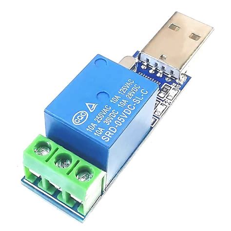 Lcus 1 Usb Soros Port Vezérlő Relé Modul Számítógépes Parancsvezérlő