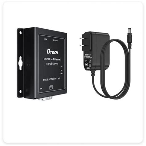 High Resolution DTECH Server Manufacturer Industrial Grade RS RS To Ethernet Serial Server