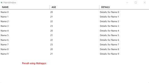 Individual Row Styling In Datagrid · Issue 3726 · Mahappsmahappsmetro · Github