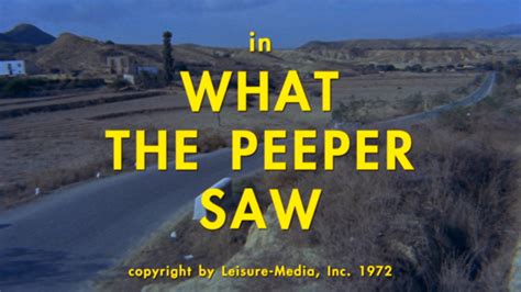 What The Peeper Saw Blu Ray Britt Ekland Hot Sex Picture