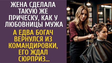 Сделала такую же прическу как у любовницы мужа… А едва богач уехал в командировку сделала