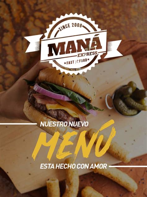 Menu Mana Suba Small Pdf Pizza Cocina De Las Americas