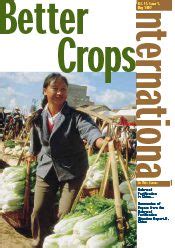 Better Crops International Magazine Fertilizer