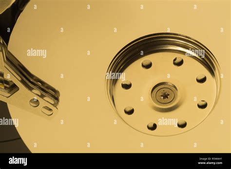 Hdd Open Hard Disk Drive The Concept Of Data Storage Stock Photo Alamy