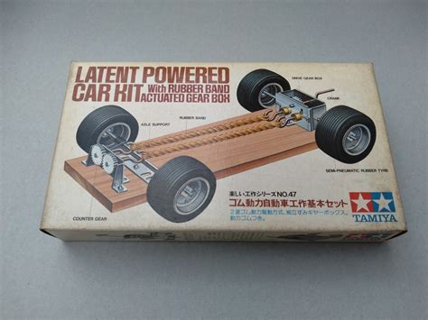 タミヤ Tamiya 楽しい工作シリーズno47 【ゴム動力自動車工作基本セット】