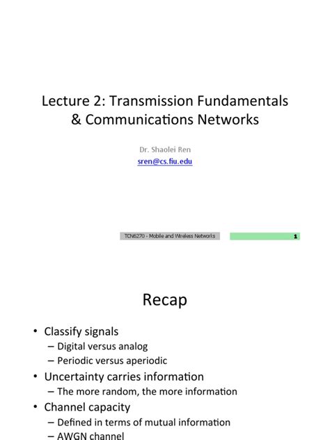 Lec 02 Pdf Network Packet Computer Network