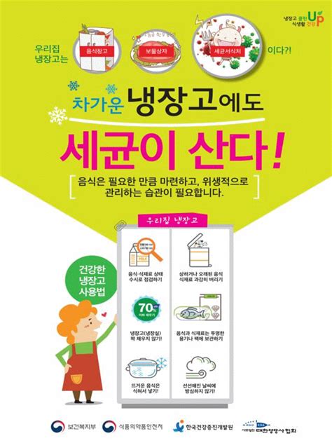 안전한 식생활위한 냉장고 위생관리 캠페인 정보마당 웹드로우