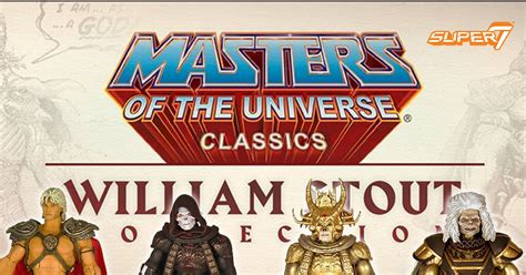Super7 Masters Of The Universe Collectors Choice William Stout Collection The Toy Chronicle