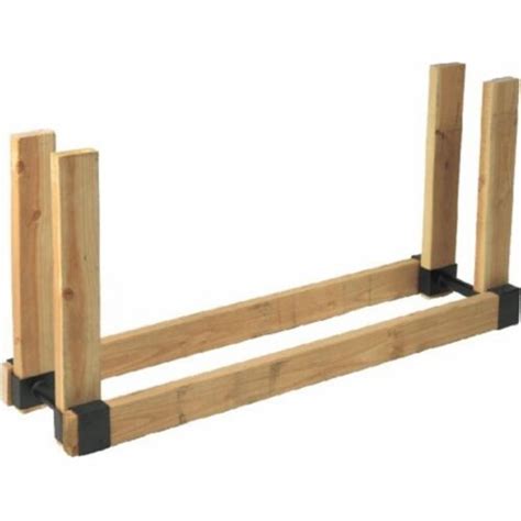 Dagan Lb100 Pair Of Log Brackets Black 1 Kroger