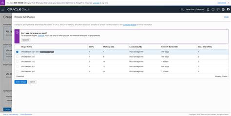 create instance on oracle cloud codeinsane