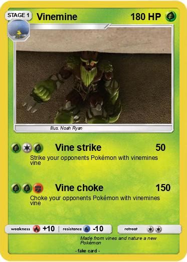 Pokémon Vinemine Vine Strike My Pokemon Card