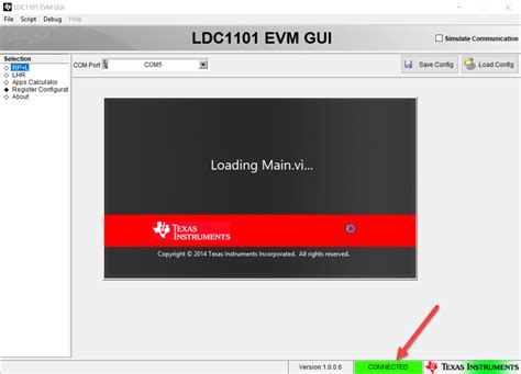 Ldc1101evm Problems Using Sensing Solutions Gui Sensors Forum