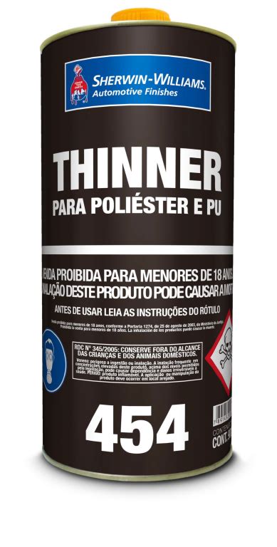 Europa Tintas THINNER DILUENTE PARA PU 454 900ML SHERWIN WILLIAMS