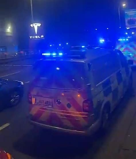 A40 Park Royal Crash One Dead Three Injured And Piccadilly Line