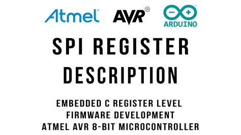 SPI Register Description Arduino ATmega328p Arnab Kumar Das