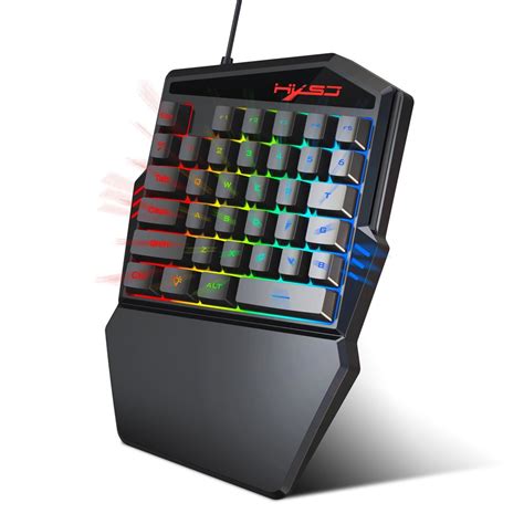 Wireless Keyboard Ergonomic Easy To See Keyboard Huntsman Mini Keyboard Light Up Gamer Stuff For
