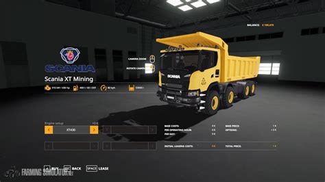 Scania XT 8x8 Mining Truck V 1 0 FS19 Trucks
