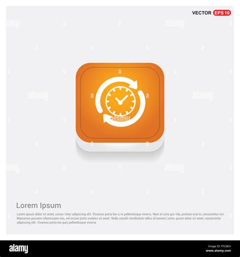 Arrow Clock Icon Stock Vector Image Art Alamy