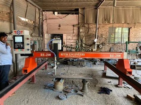 Phase Mild Steel Portable Cnc Plasma Profile Cutting Machine V Automation Grade Fully