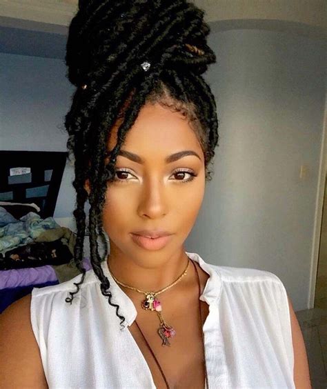 Perfect Soft Goddess Locs Natural Hair Styles Faux Locs Hairstyles Curly Hair Styles