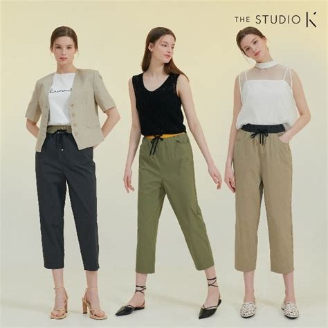 Shopnt 초특가빅사이즈 24ss 더 스튜디오케이 썸머 쿨 배기핏 팬츠 3종 12778630 홈쇼핑모아