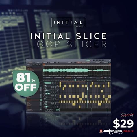Initial Slice Loop Slicer Sampler By Initial Audio 81 Off Only