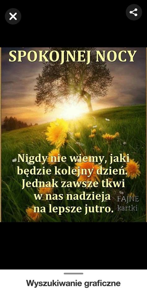 Mile Powiedzenia Na Dobranoc Swiatcytatow Art