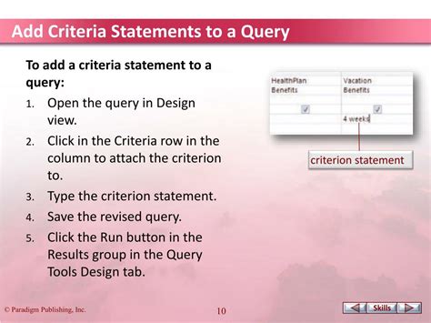 Ppt Section Skills Creating Queries Forms And Reports Powerpoint