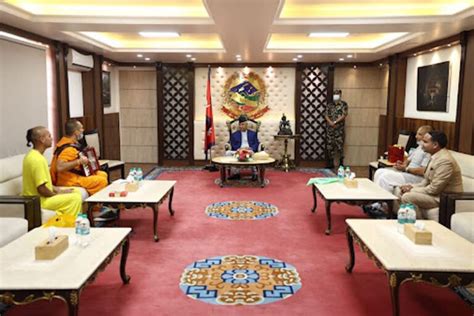 ISKCON News Nepal ISKCON Devotees Meet With Prime Minister Of Nepal