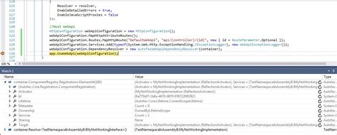 C Autofac Fails To Resolve Types From Certain Assemblies At Runtime