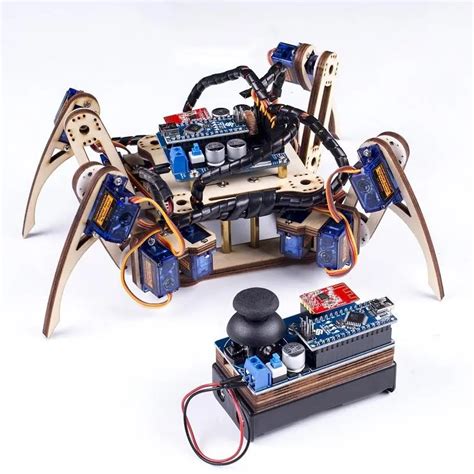 Sunfounder Sf Crawling V20 Remote Control Crawling Quadruped Robot For