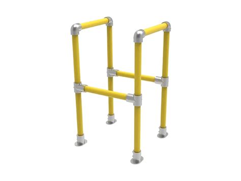 Modular Handrails Kits Combined With Self Closing Safety Gates