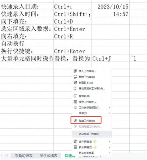 Wps中如何隐藏工作表，怎样给电子表格文件设置密码？ 趣帮office教程网