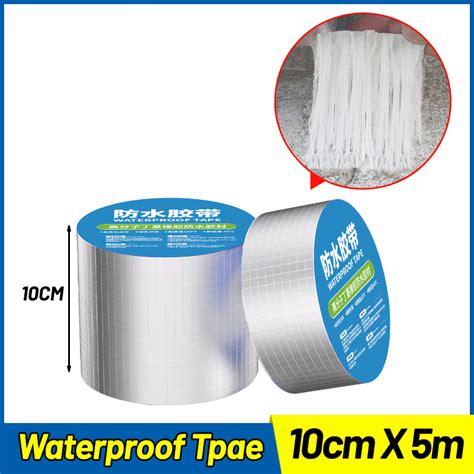 Aluminum Foil Butyl Waterproof Tape For Roof Leak Sealant Wall Crack