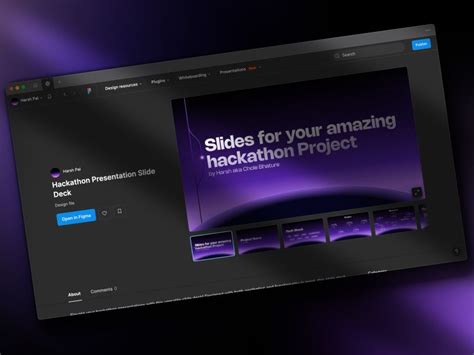 Harsh Pal On Linkedin Figma Figmacommunity Hackathon Presentation