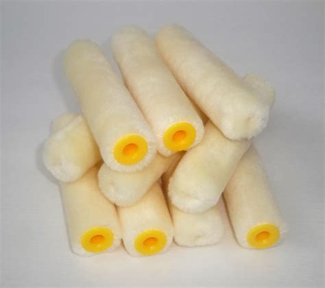 Mohair Mini Paint Rollers Solvent Resistant SALE