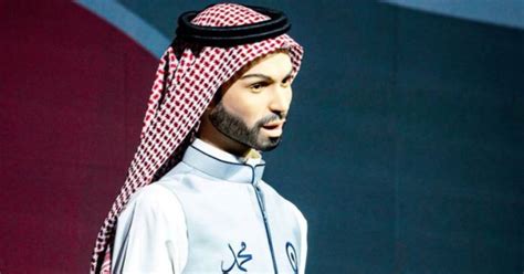 mohammad saudi arabia s first male humanoid robot debuts at deepfest