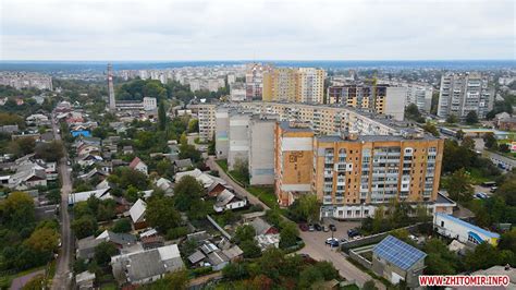 Житомир Info Житомирський мікрорайон Богунія без скверів але з базаром і новими магазинами
