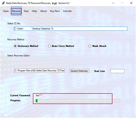 SDR 7z Password Unlocker Software Online App To Unlock And Recover 7z
