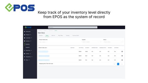 Epos Integration And Sync Easily Track Your Sales And Manage Your