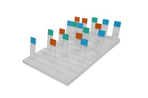 Perspex Slide Rack For 24 Slides Solmedia