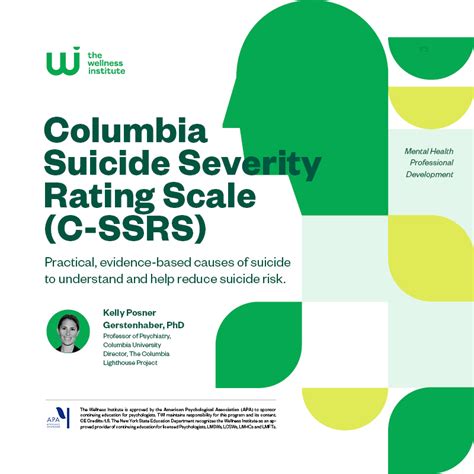 Introduction To The Columbia Suicide Severity Rating Scale C Ssrs