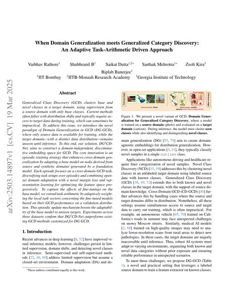 Pdf When Domain Generalization Meets Generalized Category Discovery