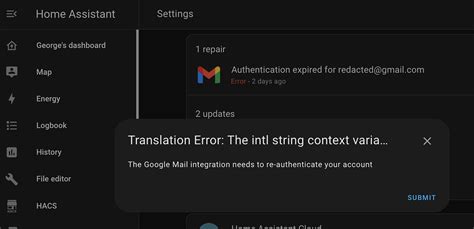 Gmail Integration Wont Stay Authenticated For More Than ~1 Week