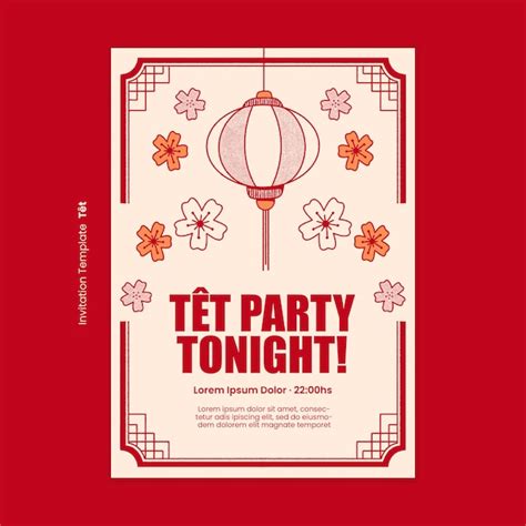 Tet Template Design Free Psd